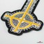 Ghost BC Golden Grucifix Cross Symbol with Pattern Band Embroidered ...