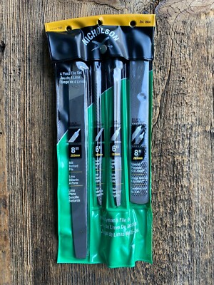 Nicholson 4 Piece Handyman's File Set Tools 22017NN | eBay