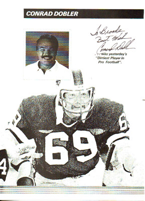 CONRAD DOBLER (+2023) - Football - St. Louis Cardinals - Autograph ...