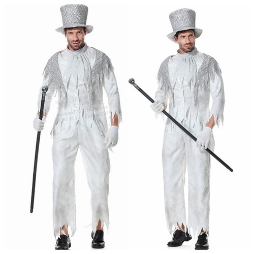 Halloween Dead Bloody Bar Party Stage Costume Suit Mens Slim Fit ...