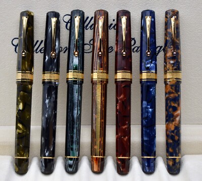 OMAS Collezione Celluloide The Paragon Set of 7 Old Style Paragon Lim ...