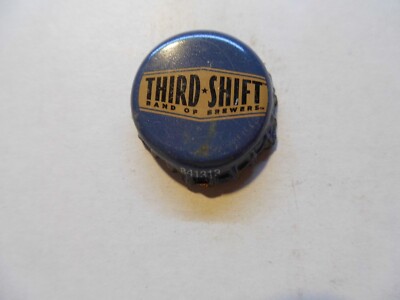 THIRD~SHIFT BAND OF BREWERS PLASTIC LINED BEER CAP/CROWN~#344 | eBay