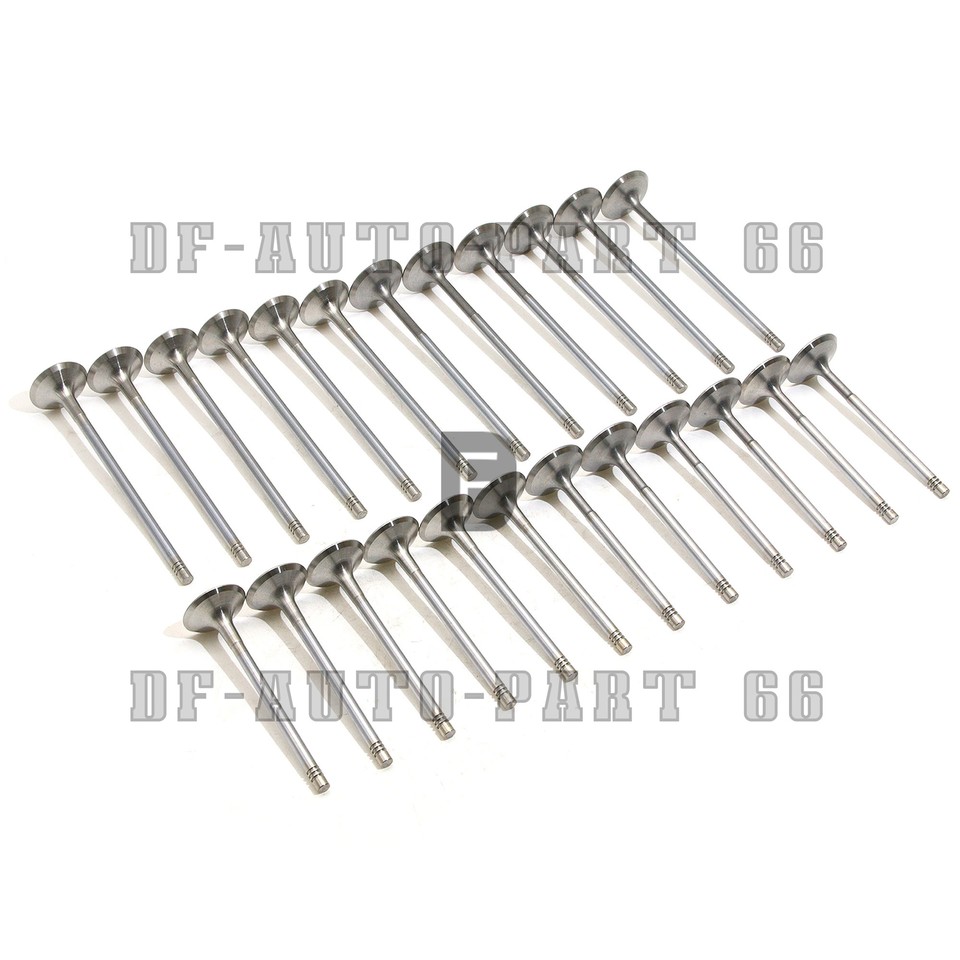 24x Intake Exhaust Inlet Outlet Valves For Audi VW Golf R32 Passat R36 ...