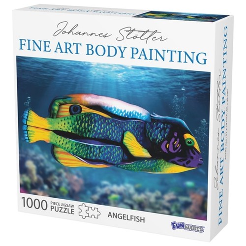 Angelfish Body Painting 1000 Piece Jigsaw Puzzle Funwares New ...