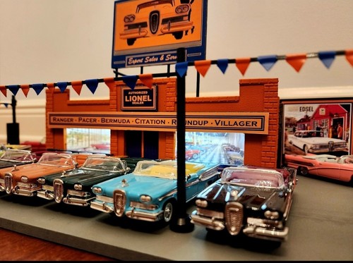 Custom Made For a Fomer LIONEL TRAIN DEALER-Ford EDSEL DEALER Diecast ...
