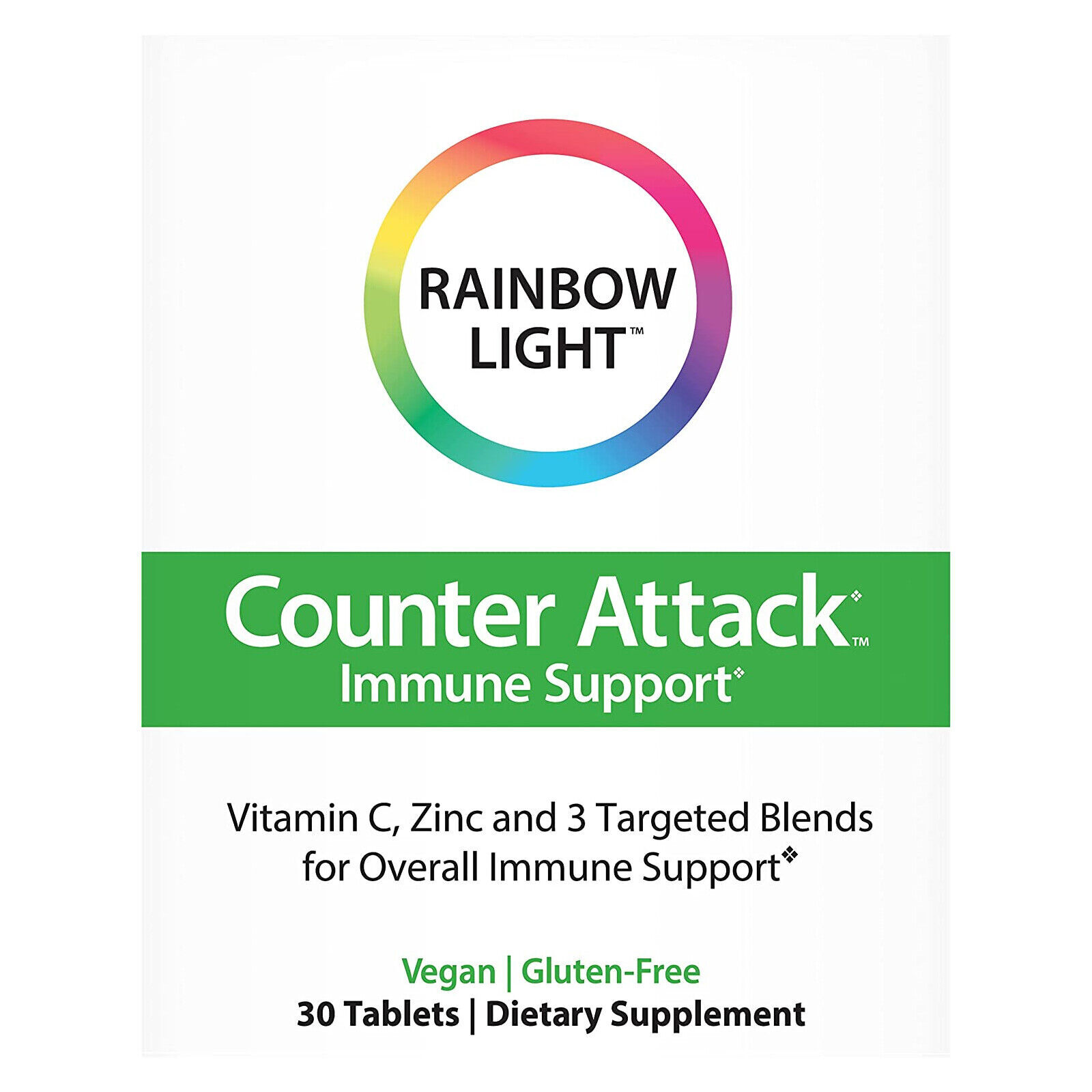 Rainbow Light Counter Attack - 30 Tablets 0834655 for sale online | eBay