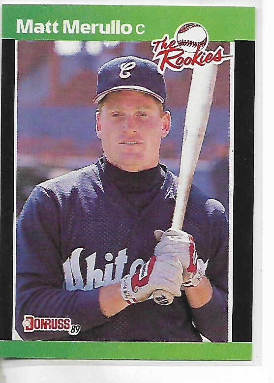 1989 Donruss The Rookies Matt Merullo Card | eBay