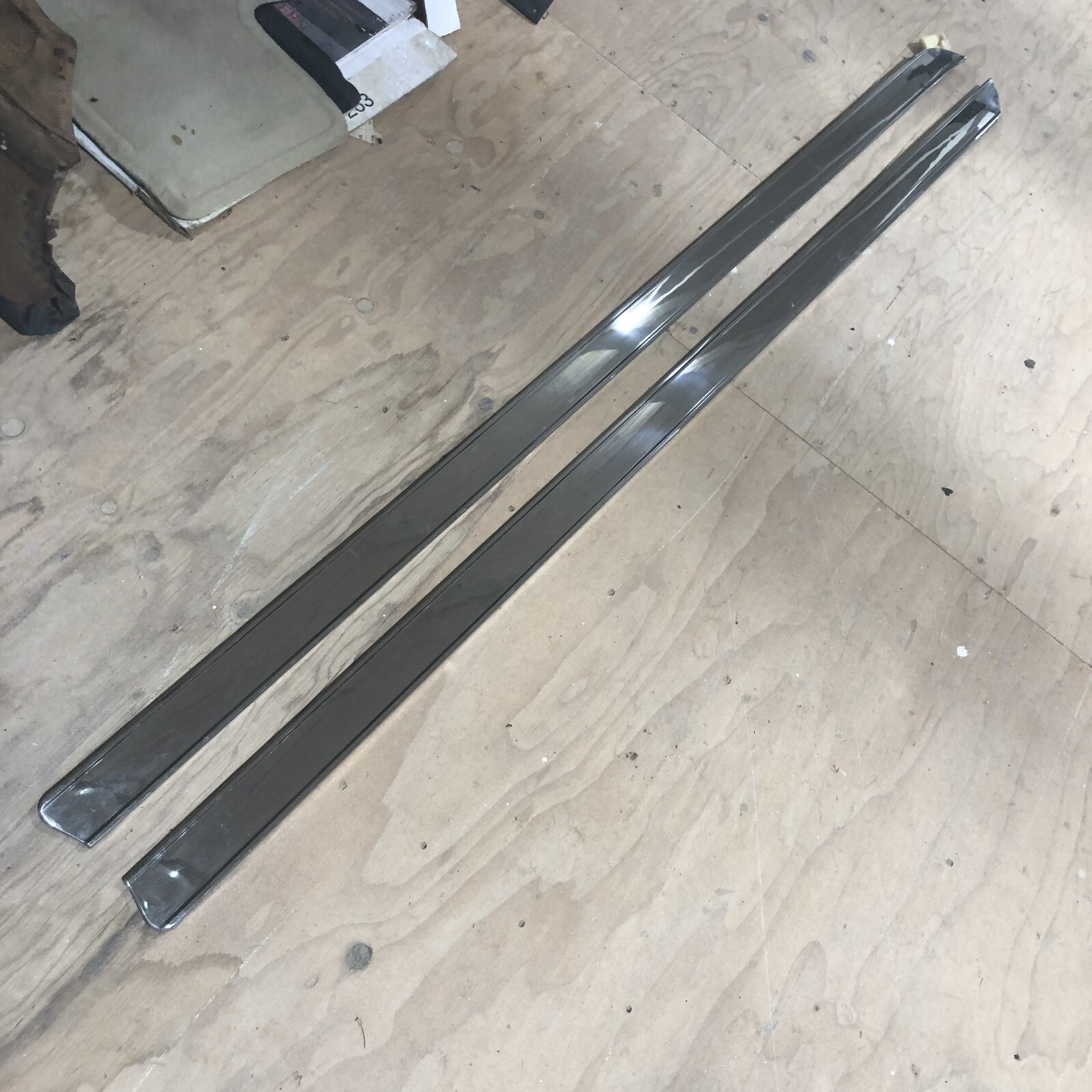 1961 Impala Bel Air Rocker Panel Moldings Accessory New 988356 NOS GM ...