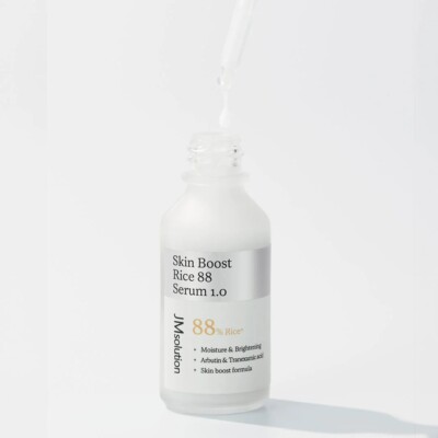 JM Solution Skin Boost Rice 88% Serum 1.0 (30ml), Korean Cosmetics ...