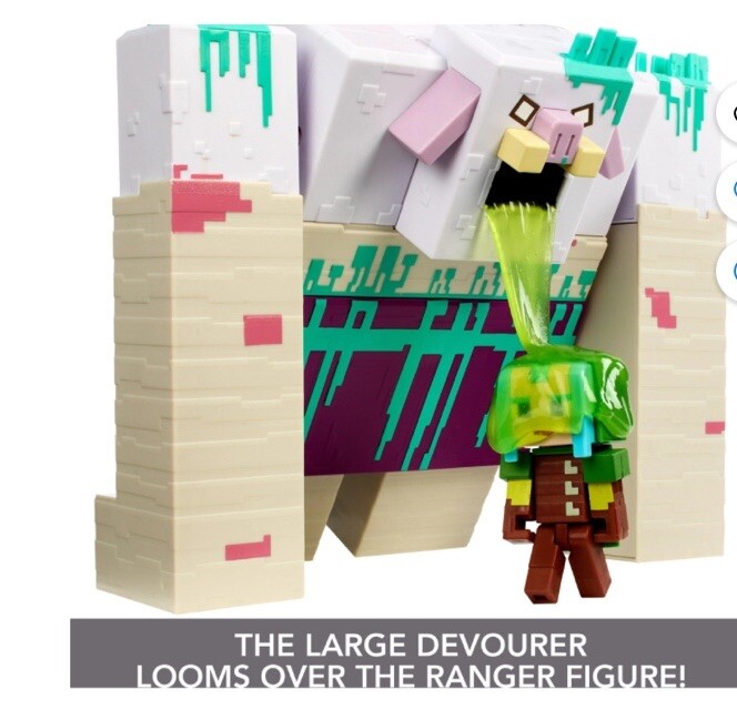 Minecraft Legends Action Figure Devourer With Slime Attack Action Great ...