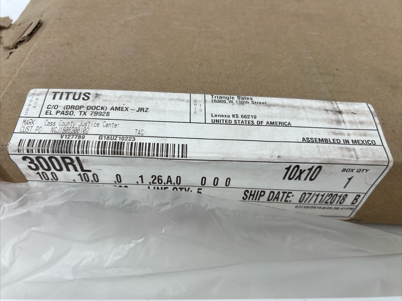 Titus 300RL Steel Double Deflection Supply Grille 10 X 10~ White | eBay