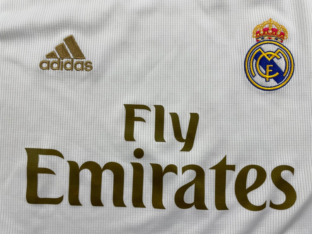 Real Madrid Fly Emirates Logo HD Real Madrid Jersey Wallpapers