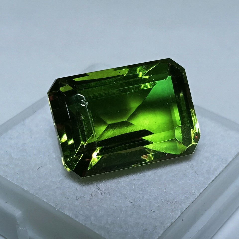 Alexandrite Natural Color Change Emerald Cut Loose Gemstone 18.40 Ct ...