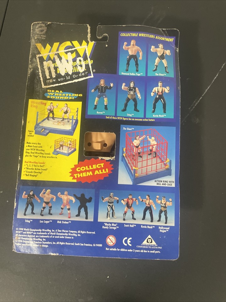 WCW/NWO Atomic Elbow Marcus Buff Bagwell 1998 Figure | eBay