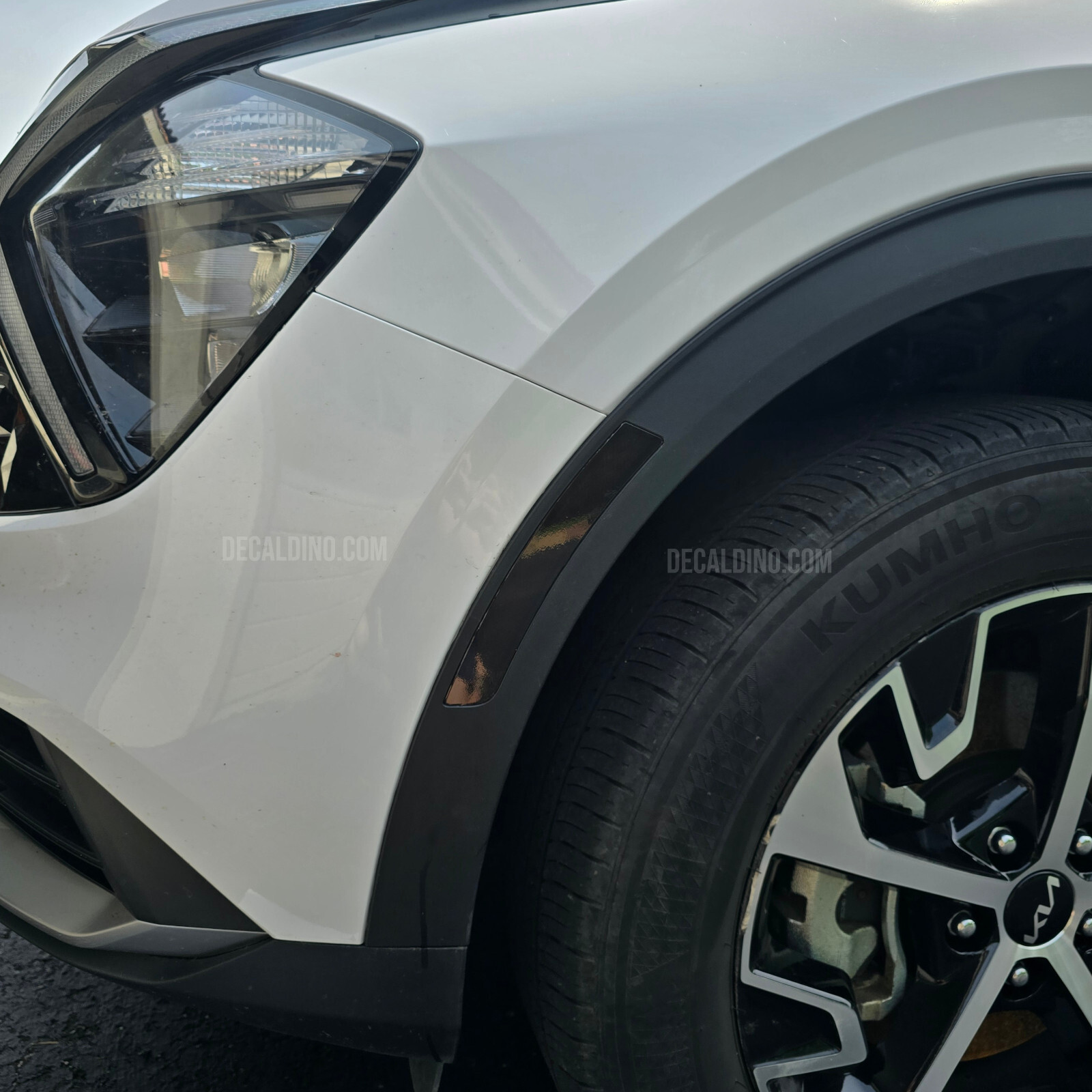 Fits 2023+ Kia Sportage Dark Smoke Tint Front Side Marker Reflector ...