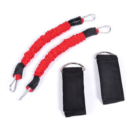 Karate Sparring Gear Wrestling Resistance Bands Elastic Pull Rope ...