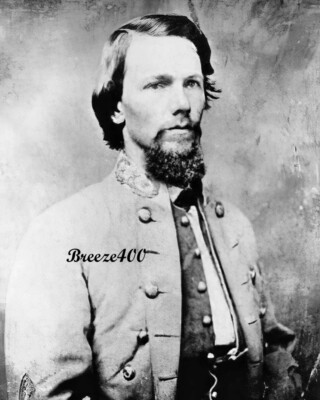 CIVIL WAR PHOTO/CONFEDERATE GENERAL EVANDER M. LAWS/4X6 B&W Reprint | eBay