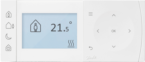 Danfoss RF TPOne-S Programmable CHRONO WIFI+RF Thermostat 087N785500 7 ...