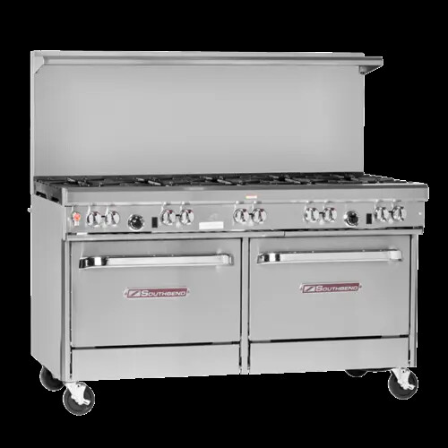 Southbend 4603AD-5R Ultimate 60" 7 Burners Range w/ 2 Right Pyromax ...