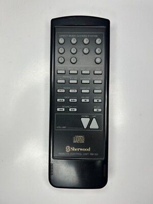 Sherwood RM-30 Remote Control, Black - OEM for CD Player | eBay