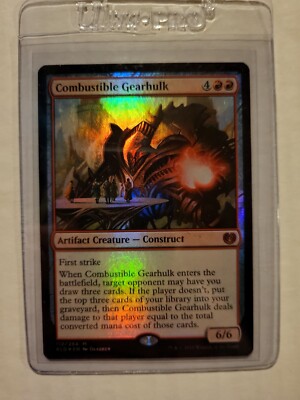 Combustible Gearhulk (Foil) Magic: the Gathering mint unplayed | eBay
