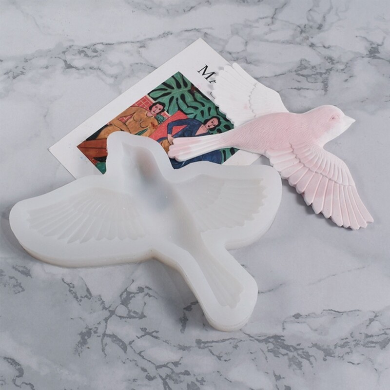 3D Birds Resin Silicone Mold Animal Gypsum Epoxy Mold Cake | eBay