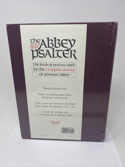 The Abbey Psalter : The Book of Psalms Used by the Trappist Monks of ...