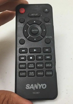 SANYO NC087 DVD Player Remote Control a3d | eBay