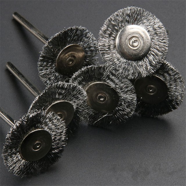20pcs Stainless Steel Wire Brush Wheel Cleaner Polishing Rotary Tool ...