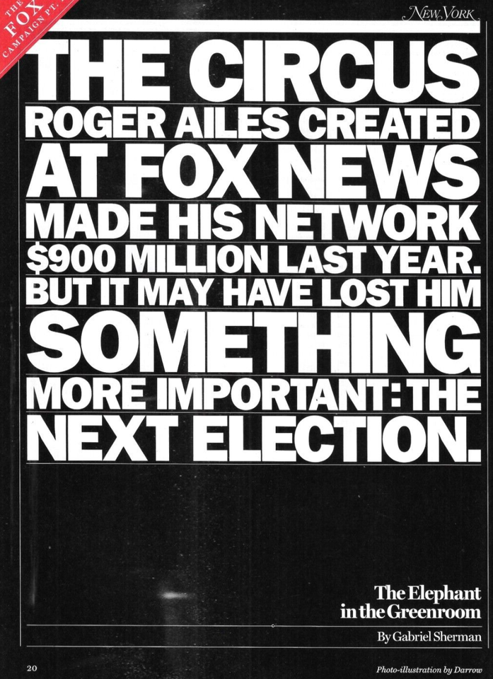 New York Magazine Fox News Saif Qaddafi Food Hacks Bikinis Kara Walker ...