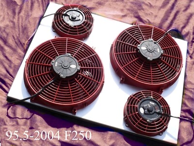 FORD F250 TRUCK FF DYNAMICS CUSTOM EXTREME ELECTRONIC QUAD FAN ...