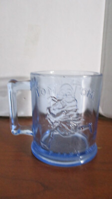 Vintage Blue HUMPTY DUMPTY / TOM TOM GLASS MUG (eo) | eBay