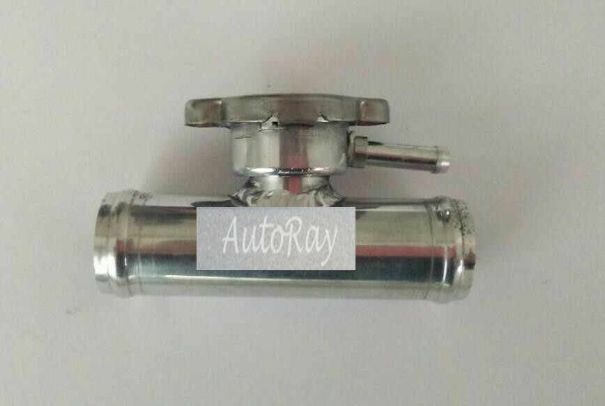 38mm 1-1/2" OD Alloy Inline Radiator Pipe Filler Neck&Free 1.1 BAR Cap ...