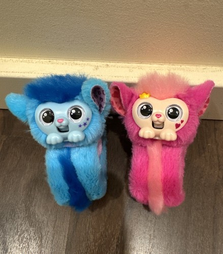 Little Live Pet Wrapples Slap Braclet by Skyo. Blue And Pink Lot Of ...