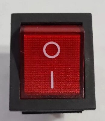 Red Light 4 Prung Pin ON/OFF R11-8 Switch 16(8)A/250V T125 10A/125V VAC ...