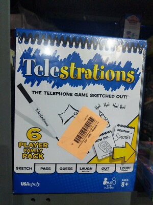 Telestrations Board Game Brand New in Box Family Game | eBay