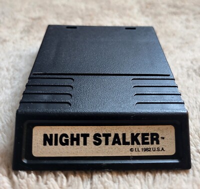 NIGHT STALKER INTELLIVISION Video Game Mattel Electronics 1982 ...