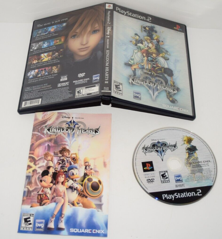 Kingdom Hearts II (Sony PlayStation 2, PS2, 2006) | eBay
