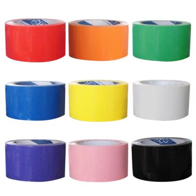 Parcel Packaging Tape Strong Adhesive Cartoon Sealing Tape Colored 48mm ...