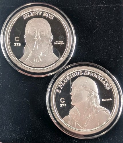 The Chive Jay & Silent Bob Coin Set .999 Silver 1 oz Coins with COA ...