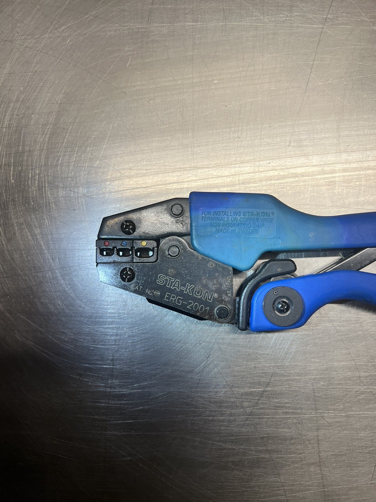 Sta-Kon+Erg-2001+Ratcheting+Crimper+Crimping+Hand+Tool+for+RA+RB+RC ...