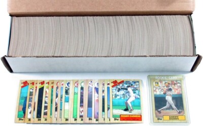 1987 Topps Baseball Cards Complete Factory Set (792) Barry BONDS, BO ...