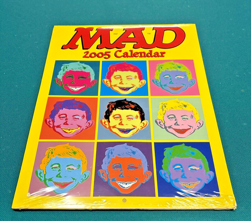 MAD Magazine VTG 2005 WALL CALENDAR STAR WARS SPORTS TATTOO RELIGION ...