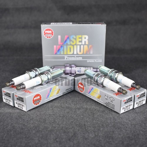 4x Genuine Ignition Coils UF651 & Spark Plugs 9723 For Hyundai Elantra ...