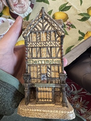 miniature sculpture of "The George, Fleet Street" pub by Malcolm Cooper ...