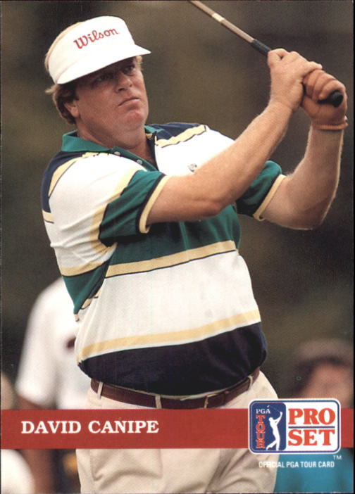 1992 Pro Set Golf Card #21 David Canipe | eBay