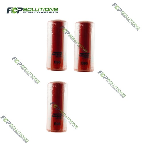BALDWIN 3 x B96 Lube Filter-Interchangeable with 3313287, 51669, HDZ232 ...