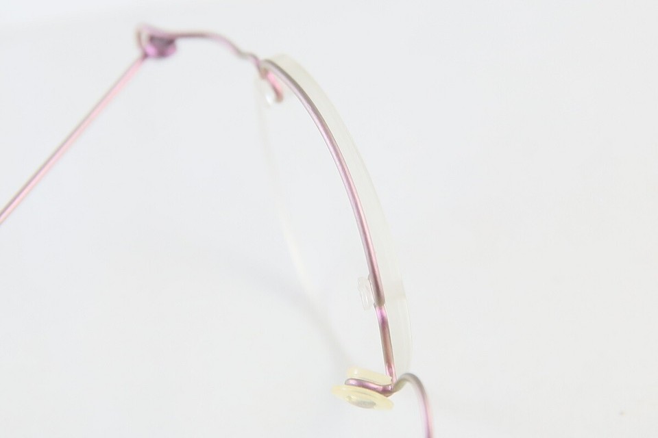 NEW VINTAGE TITANIUM WIRE RIMLESS EYEGLASSES BRILLE | eBay