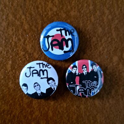 THE JAM Badge Set / New Wave / Punk Rock | eBay Australia