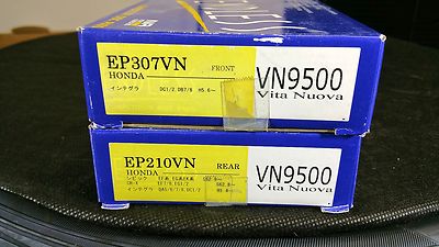 ENDLESS Vita Nuova brake pads Integra, Civic Front and Rear Set EP307 ...